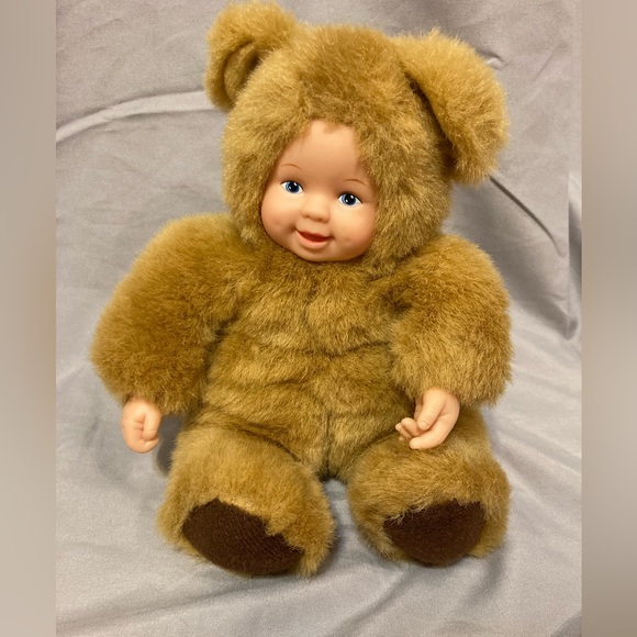Anne Geddes | Toys | Vintage Anne Geddes Baby Teddy Bear Plush Bean ...
